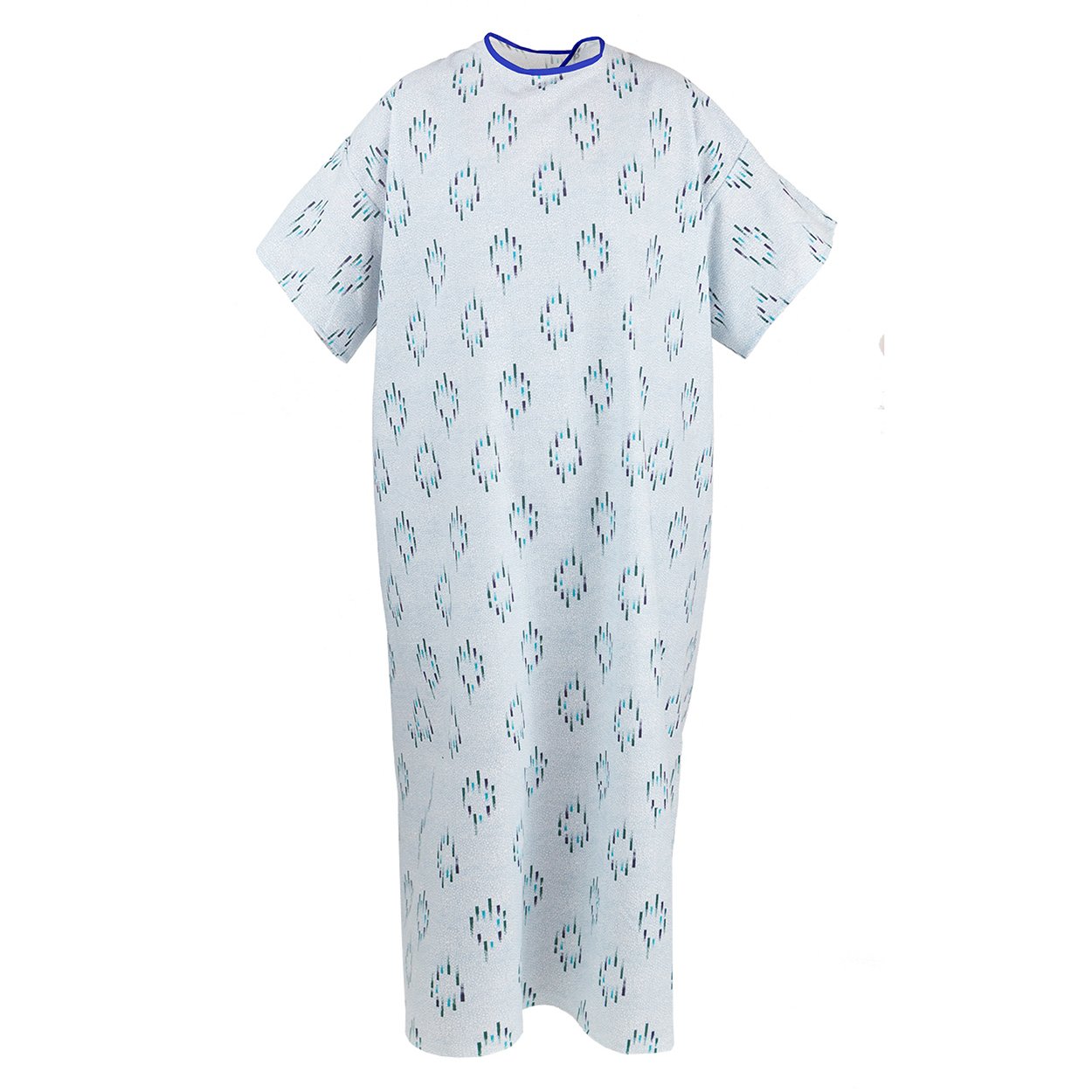 Behavioral Health Patient Gown Metal Snaps at Neck and Waist Champagne ...