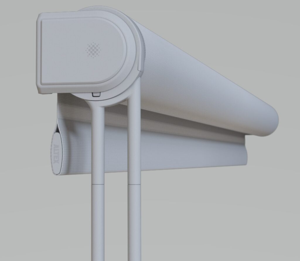 Manual, Chain-Free Solar Shades | The Newton® Wand